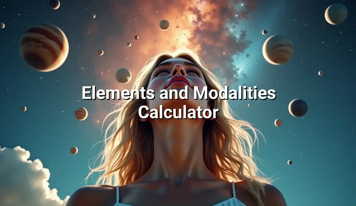 Free Elements and Modalities Calculator 2026
